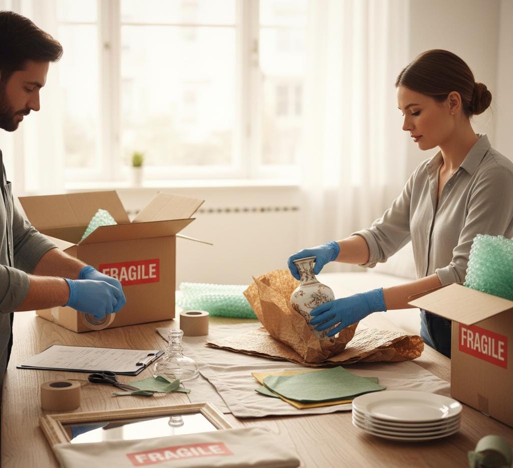 How to Pack Fragile Items: A Professional Guide | Galaxy Removals Blog ...
